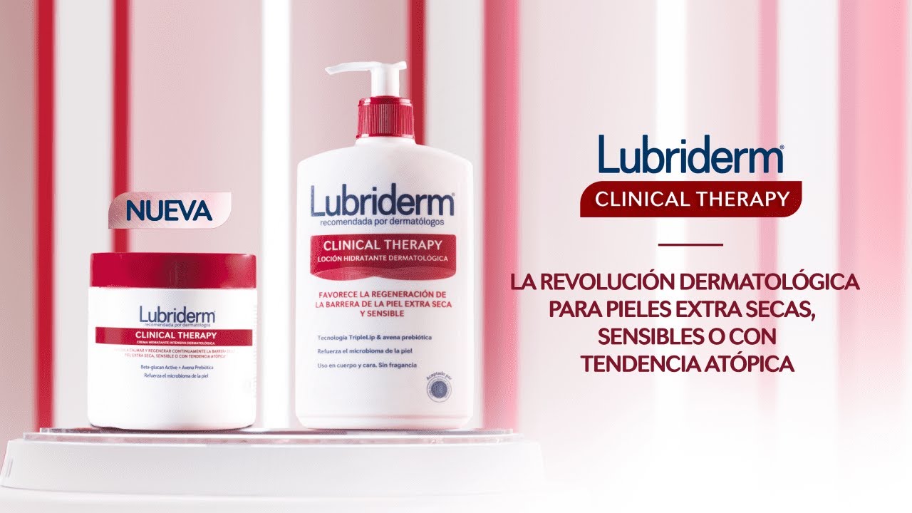 NUEVA Lubriderm® Clinical Therapy, para pieles sensibles o con ...