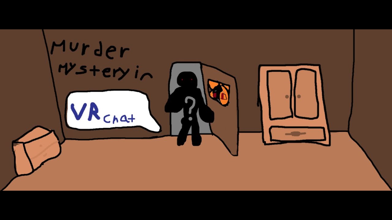 Solar, suns cat, cosmo ans a new guest, play Murder mystery in VRChat ...