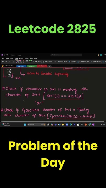 Leetcode 2825 Problem Of The Day Coding Dsa Leetcode Leetcodedaily Leetcodedailychallenge