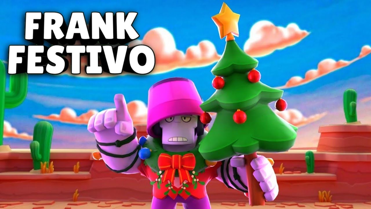 COMPREI A SKIN DO FRANK FESTIVO🥳 -BrawlStars - YouTube
