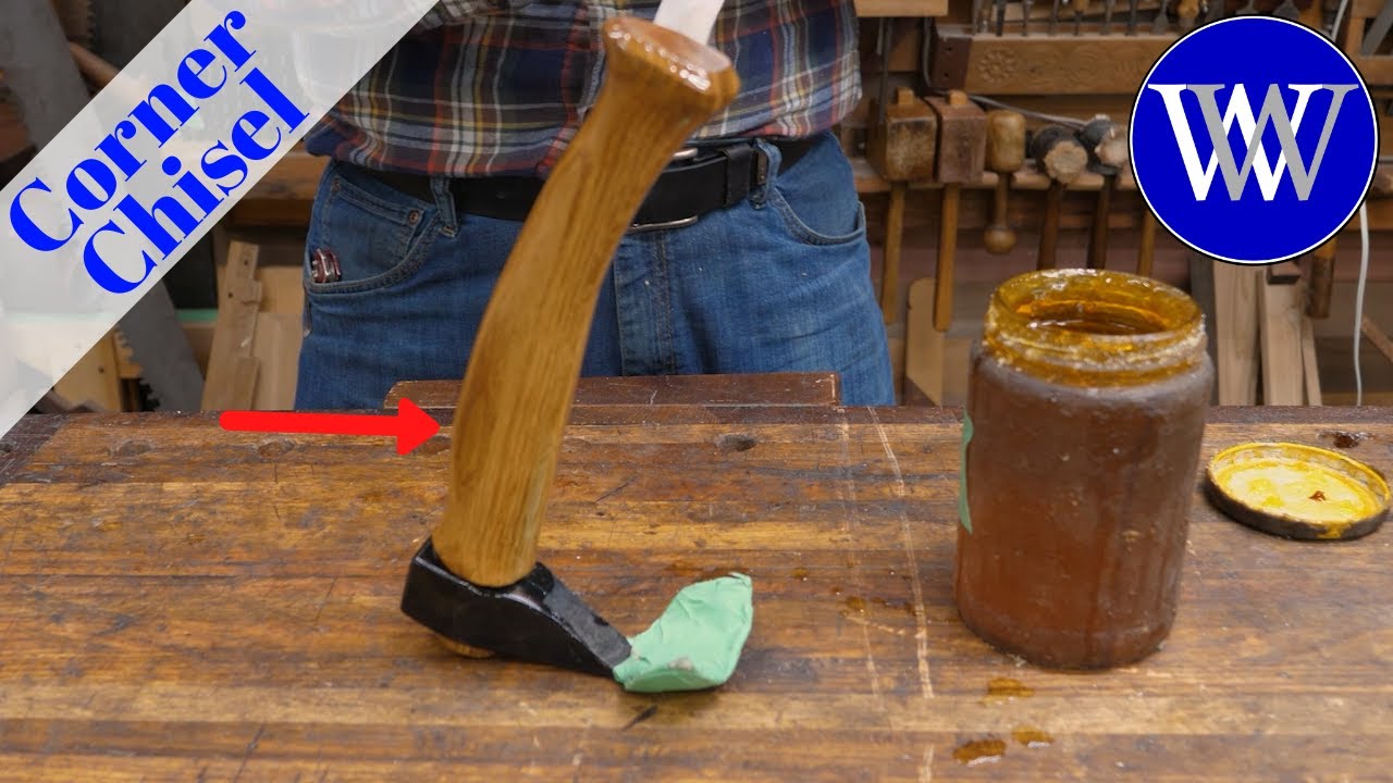 How to Make a Handle for a Bowl Adze - YouTube