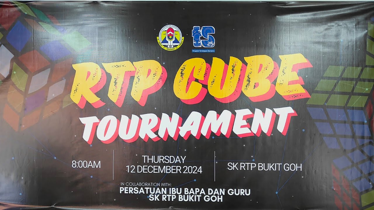 RTP Cube Tournament di SK RTP Bkt Goh Kuantan pada 12/12/2024 - YouTube
