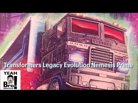 Transformers legacy evolution core class Nemesis prime 4K videos review ...