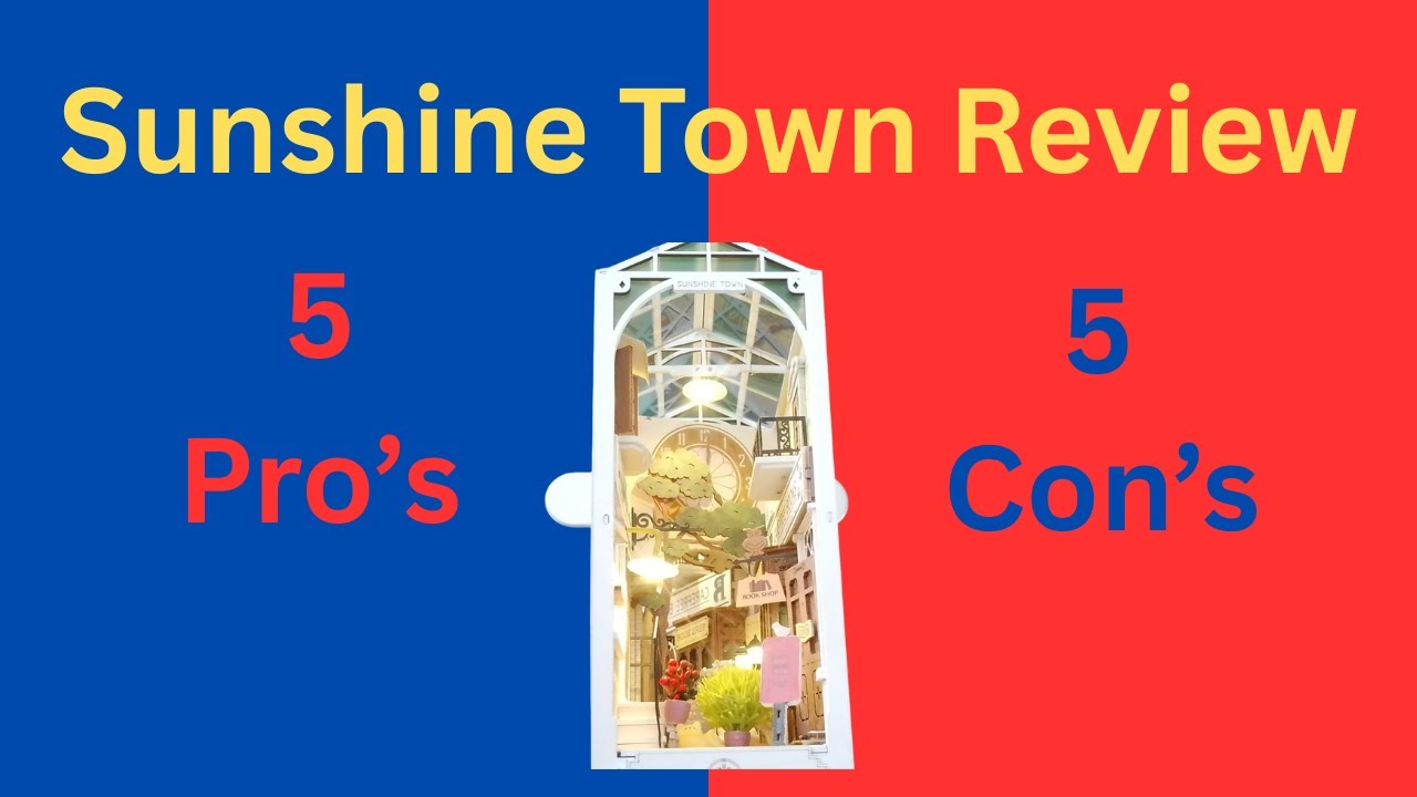 5 Things I Loved and Hated About Rolife Sunshine Town Model! - YouTube