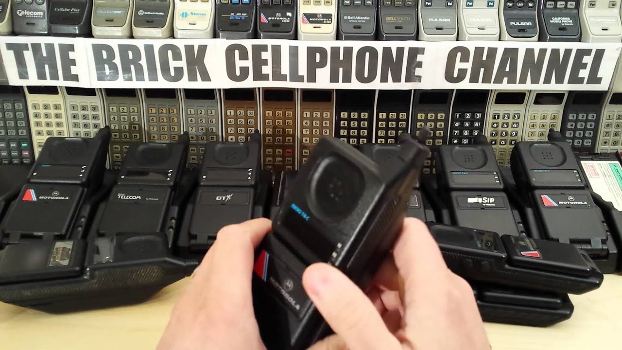 1990 Motorola Microtac DPC 950 VIP edition - YouTube