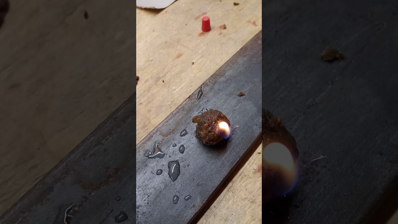 Fire starting paste VS water. Ignition testing. - YouTube