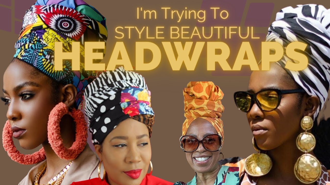 Novice Headwraps Tutorial Trying To Style Headwraps Live - Can I do it ...