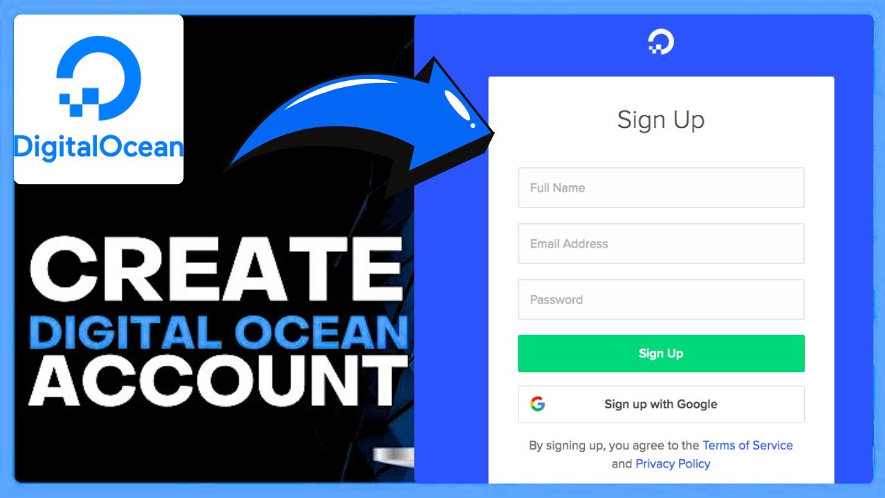 10 .How to open an digital ocean account - YouTube