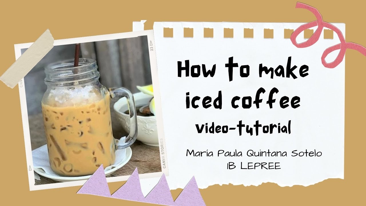 How to make iced coffee / Tutorial Video - YouTube