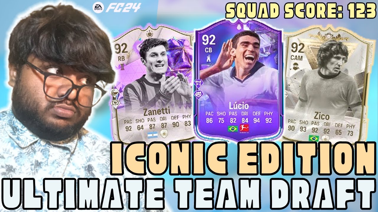 ULTIMATE TEAM DRAFT: ICONIC EDITION (FUT DRAFT) in EA FC 24! | #fc24 # ...