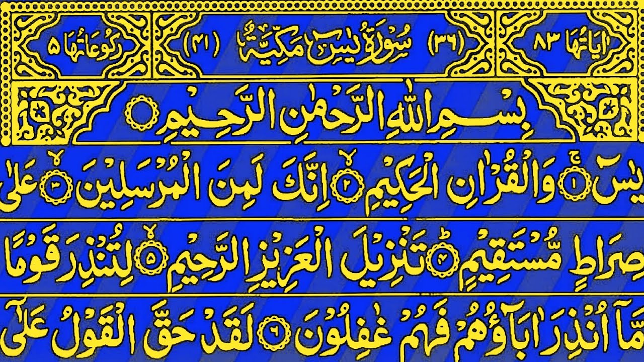 Surah Yasin & Surah Ar Rahman | 🌿🕊️ Beautiful Qur'an Recitation | Full ...
