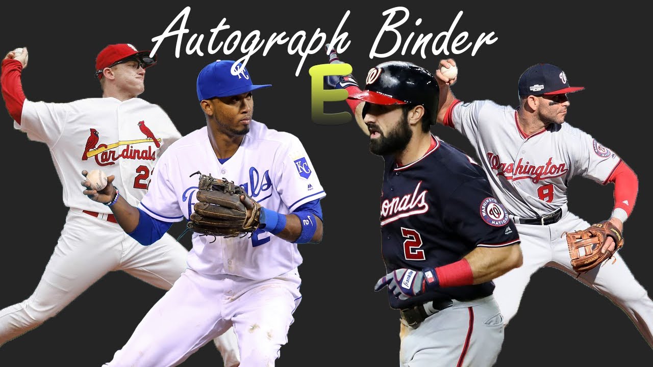 Autograph Binder Series - E (and Mail Day) - YouTube