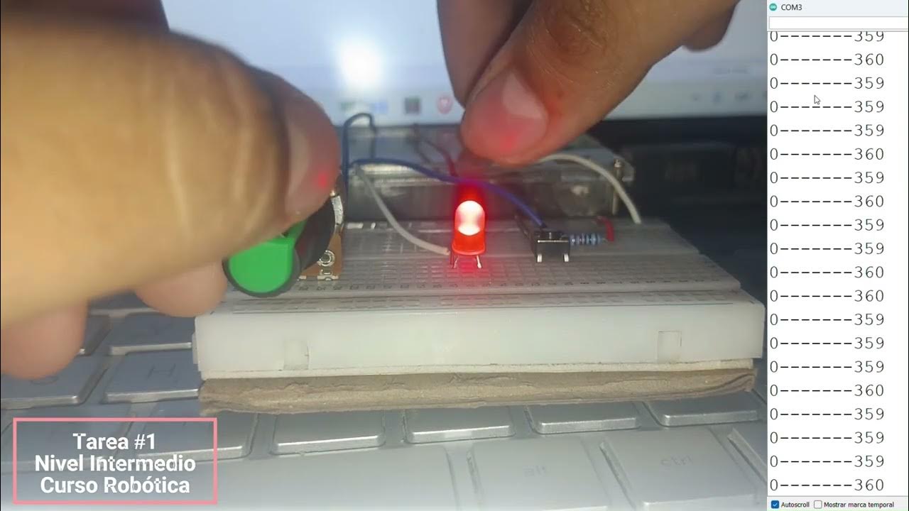 Tarea 1-Nivel intermedio-Curso Robótica-Operadores del lenguaje de programación Arduino - YouTube