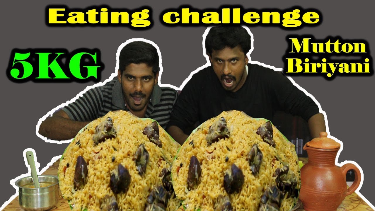 5 Kg Mutton Biriyani Food Challenge|Indian Food Challenge|Food ...