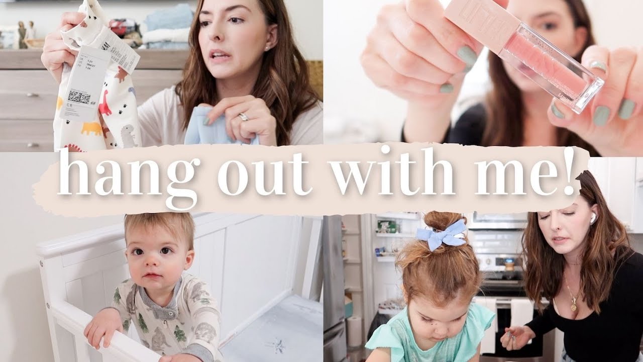 mini h&m haul, baking with riley, new makeup! | MOM VLOG | KAYLA BUELL ...