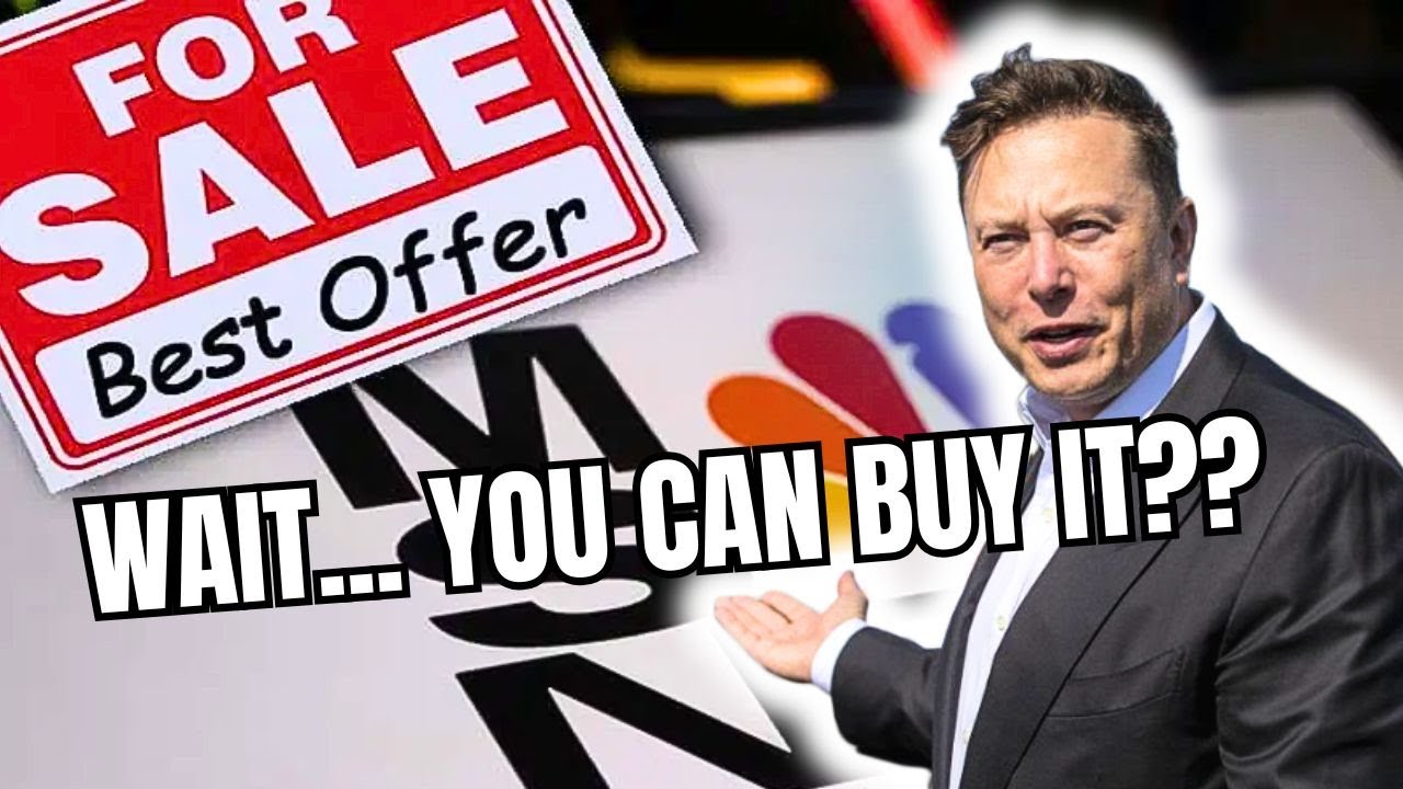 Elon Musk & Don Jr.'s Bold Move: Buying MSNBC? - YouTube