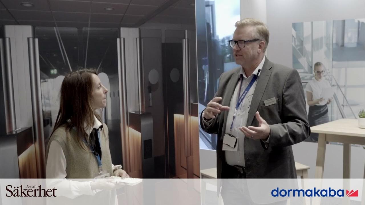 SKYDD 2022 intervju med Dormakaba - YouTube