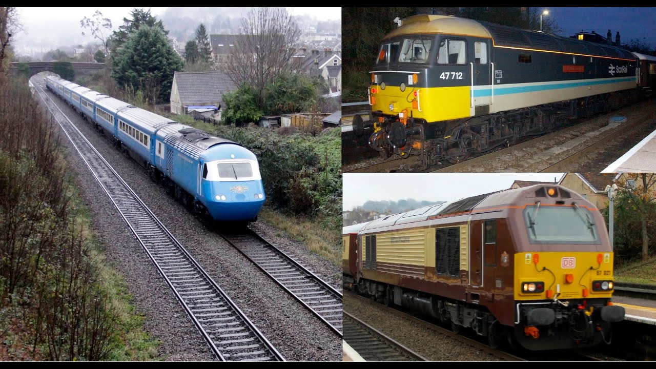 BATH XMAS MKT PULLMANS: Midland Pullman HST, CL47s Statesman, CL67 ...