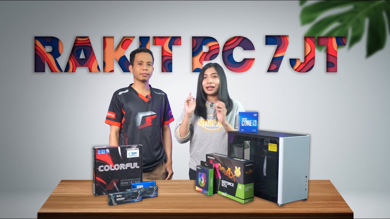 RAKIT PC BUDGET 7JUTA | GTX 1650 RAM 16GB INTEL CORE I3 GEN 10 - YouTube