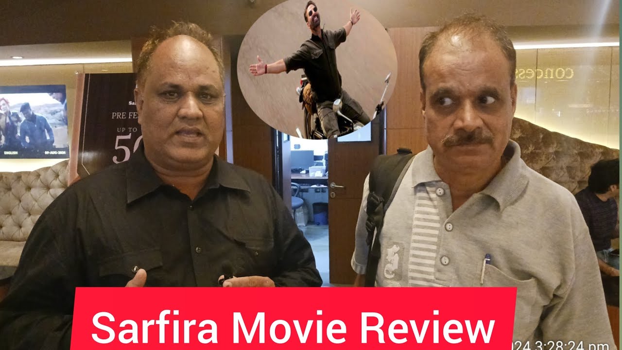Sarfira Movie Review by Bollywood journalist - YouTube