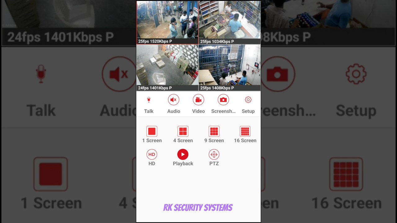 securus dvr mobile app pvms pro 4k playback in your mobile - YouTube
