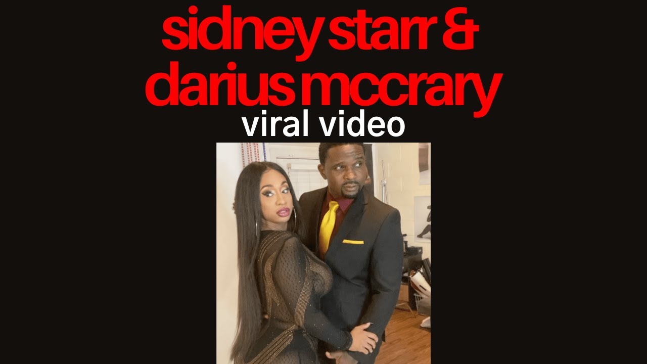 Sidney Starr & Darius McCrary viral video - YouTube