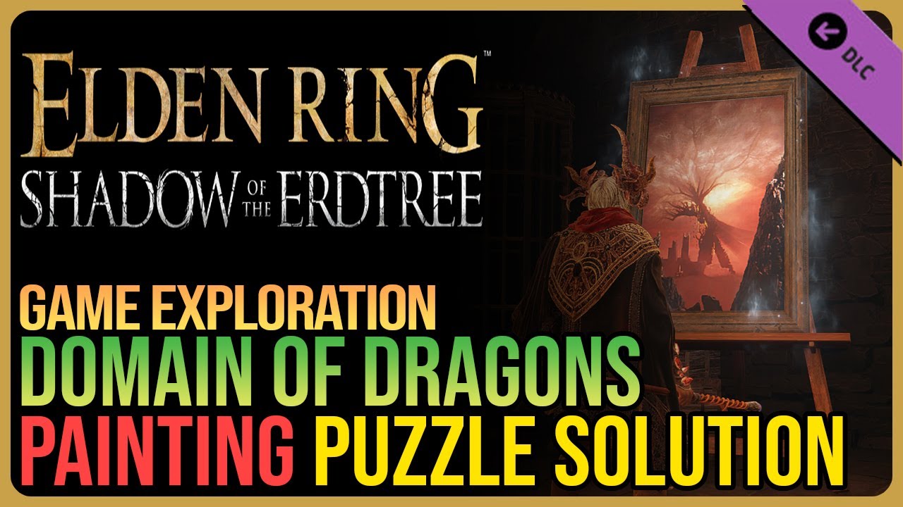 Domain of Dragons Painting Solution Elden Ring DLC - YouTube