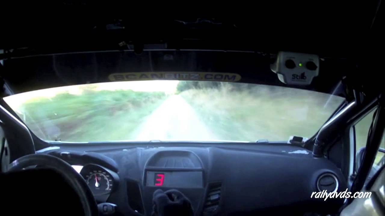 Daniel McKenna & Arthur Kierans - Trackrod Rally Yorkshire 2013 - Stage ...