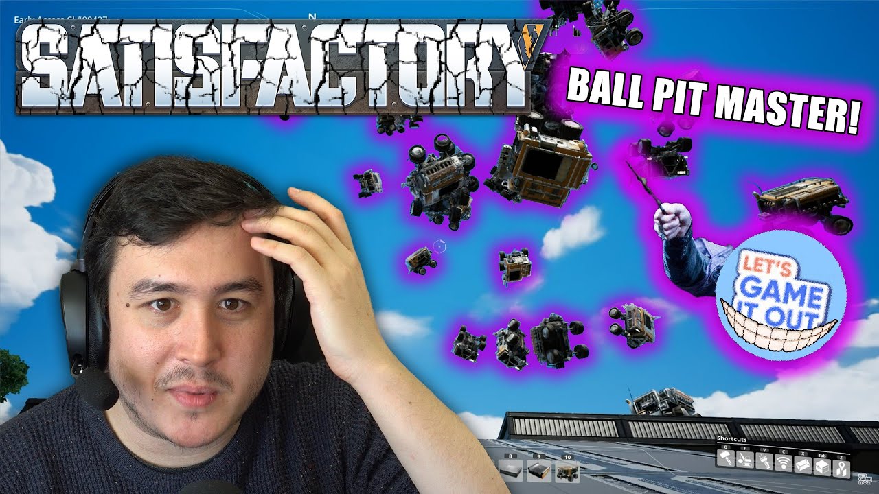 I watch Let's Game It Out build the BEST ball pit I've ever seen - YouTube