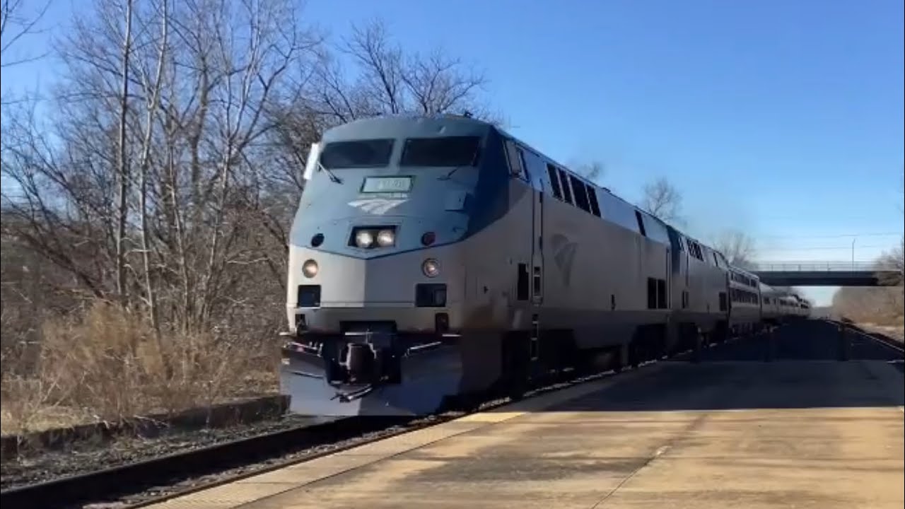 Amtrak Maple leaf PO63 & lake shore limited PO48 (MLK Day 2023) - YouTube