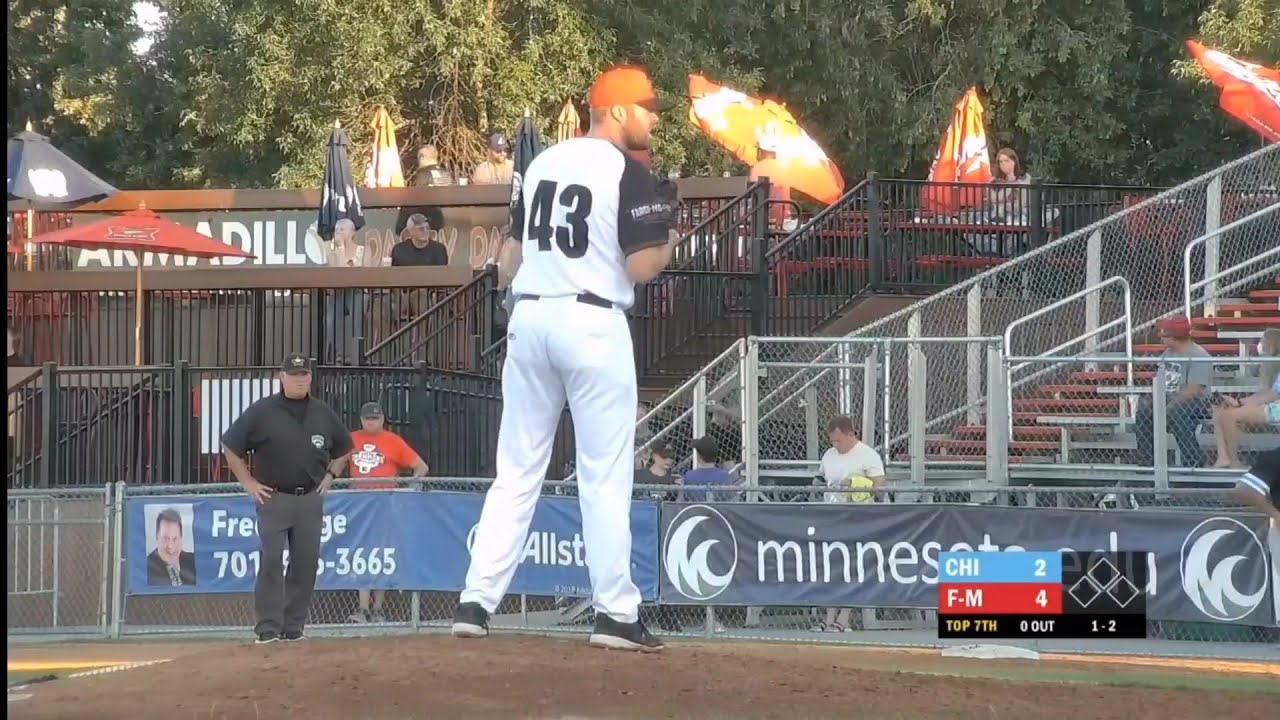 Tyler Grauer pitching vs. Chicago Dogs. Innings 1-7.August 13, 2022 ...