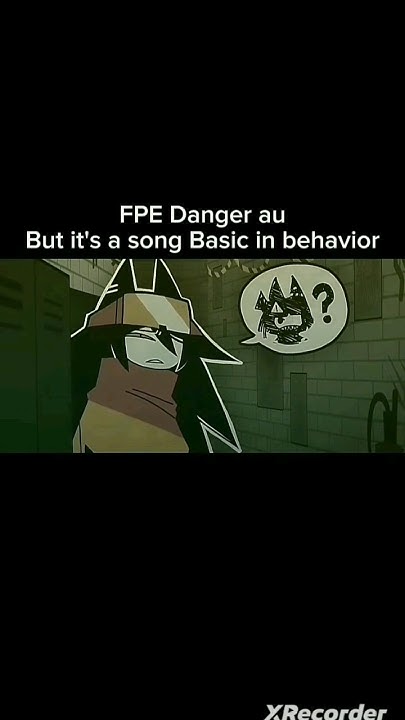 #fpe Danger au But it's a song Basic in behavior #paper - YouTube