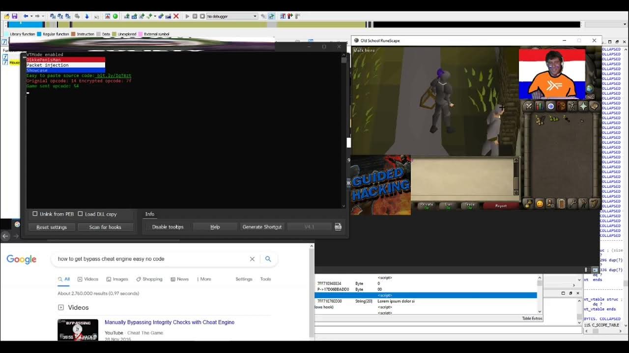 Old School RuneScape (OSRS) packet bot showcase. - YouTube