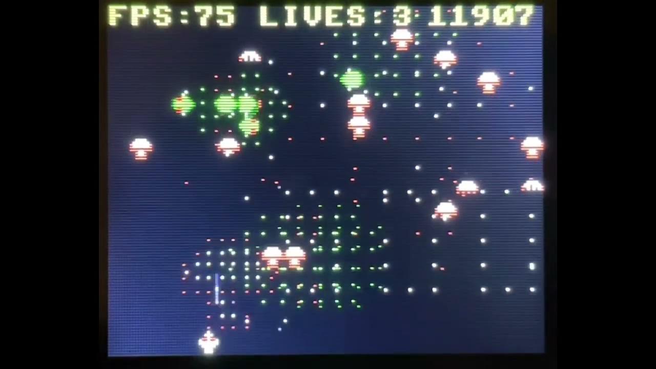 Centipede Game On Pi Pico In Micropython Youtube