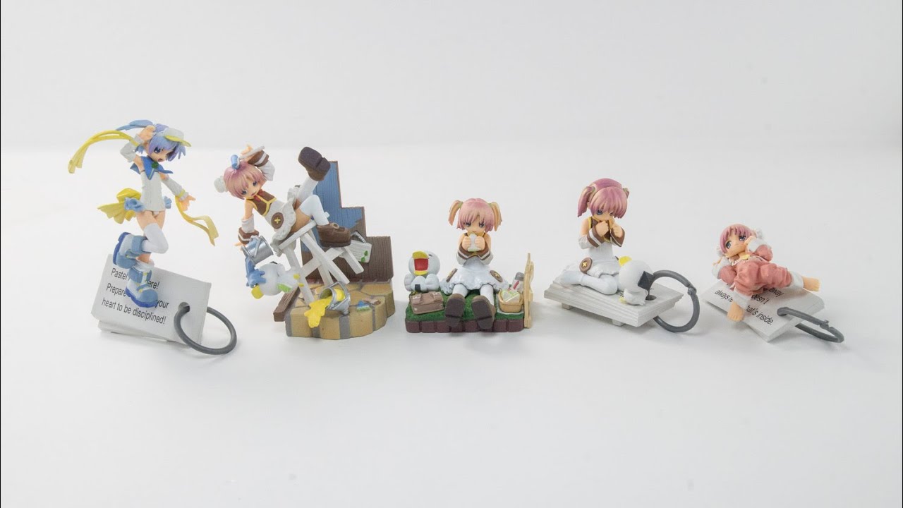 CM's Corporation Movic - Moetan - trading figures set - YouTube