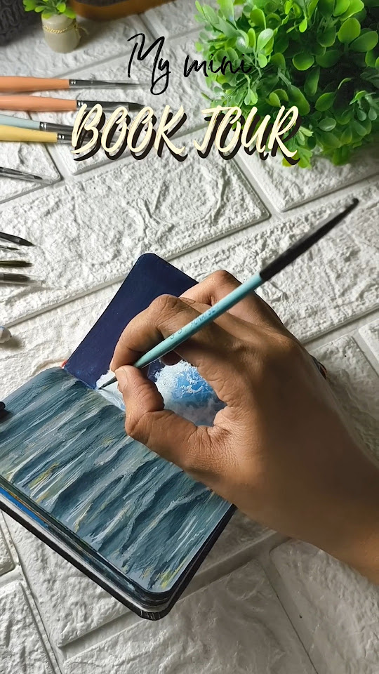 My mini Book tour ️😍 Trending art 🎨 #shorts #ytshorts #viral - YouTube