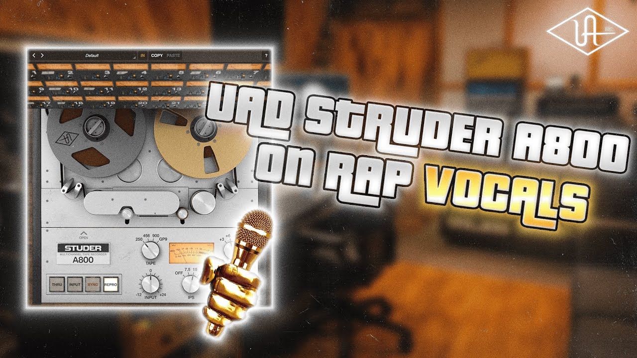 This Plugin Is GOLDEN 🌟 For Your RAP VOCALS | How To Use UAD Spark ...