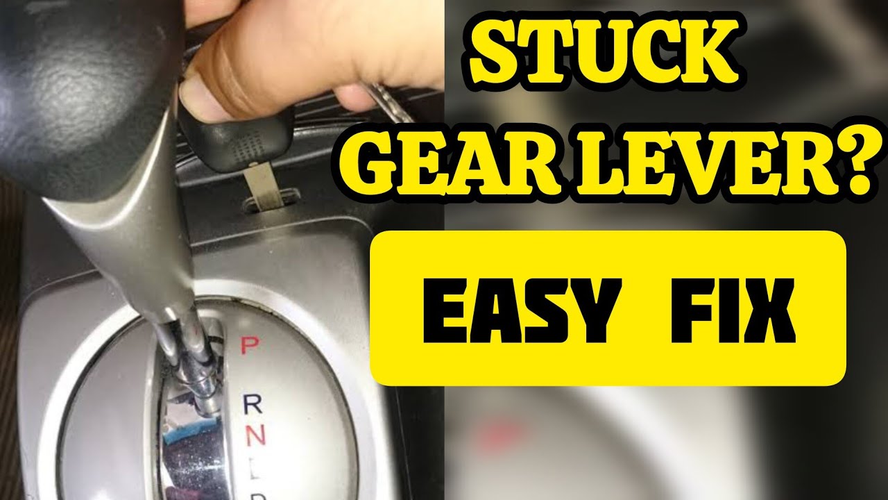 How to Fix a Stuck Gear Lever in a Honda The Secret Button to Unlock ...