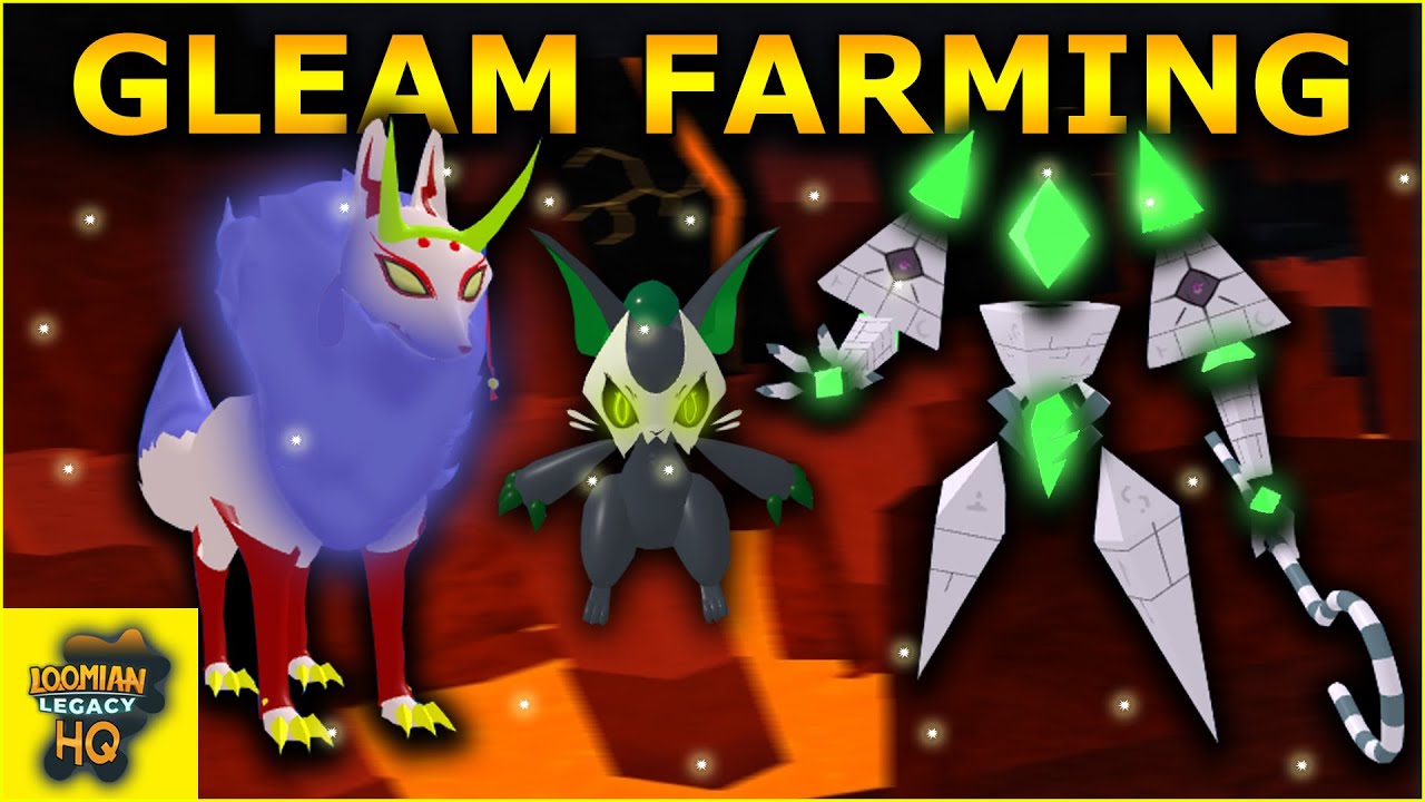 Gleam Farming - Loomian Legacy - YouTube