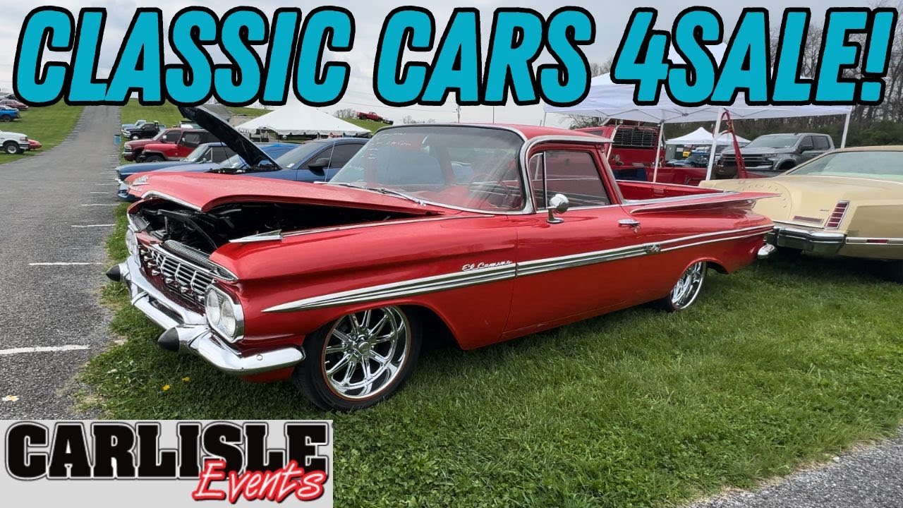 Classic Cars for Sale! Located at the 2024 Spring Carlisle Event - YouTube