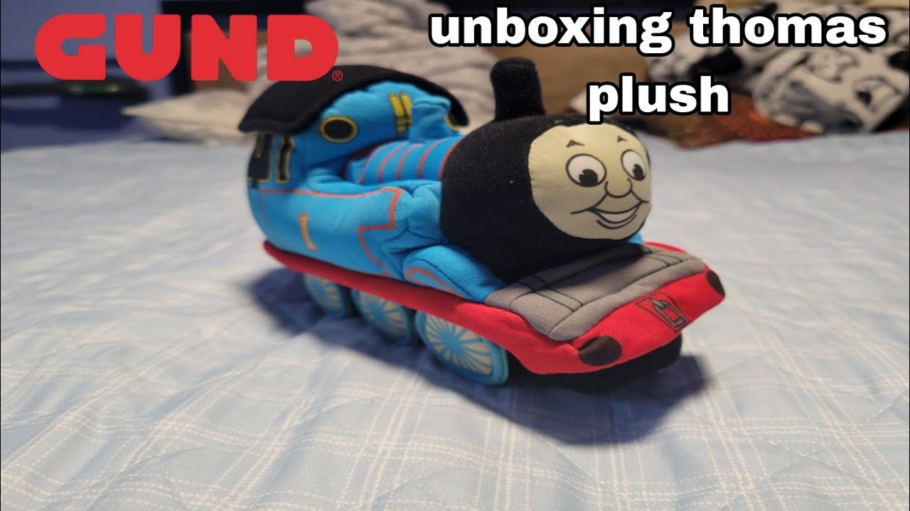 Unboxing Gund Thomas Plush from Thomas and Friends - YouTube