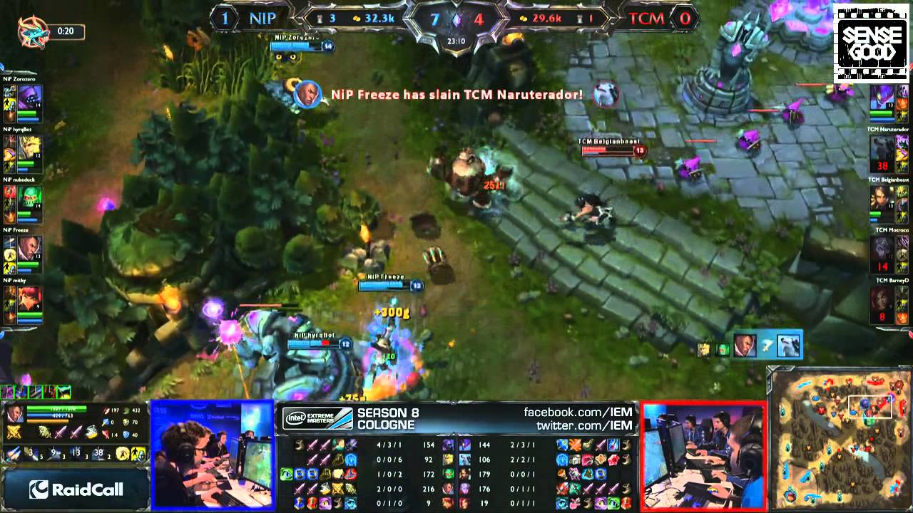 [LOL IEM Season VIII Cologne Amateur Tournament Semifinals Group A] NIP ...