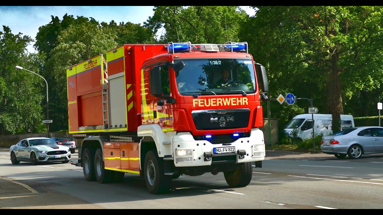 Einsatzfahrten Feuerwehr Pfuhl/Neu-Ulm/Burlafingen/Gerlenhofen/THW Neu ...
