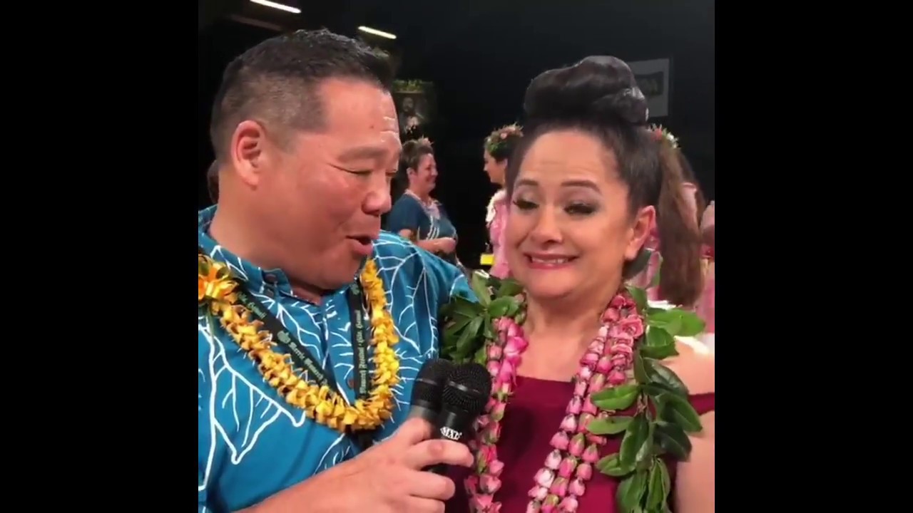 Napua Greig Merrie Monarch 2018 Interview - YouTube