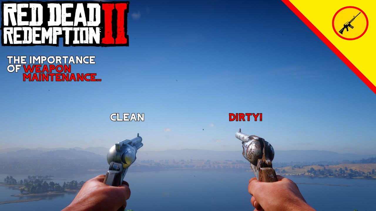 Red Dead Redemption 2: Weapon maintenance comparison - YouTube