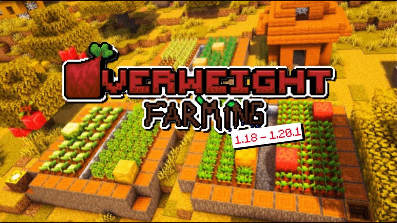 Overweight Farming [Minecraft Mini Mod Showcase 1.20.1] - YouTube