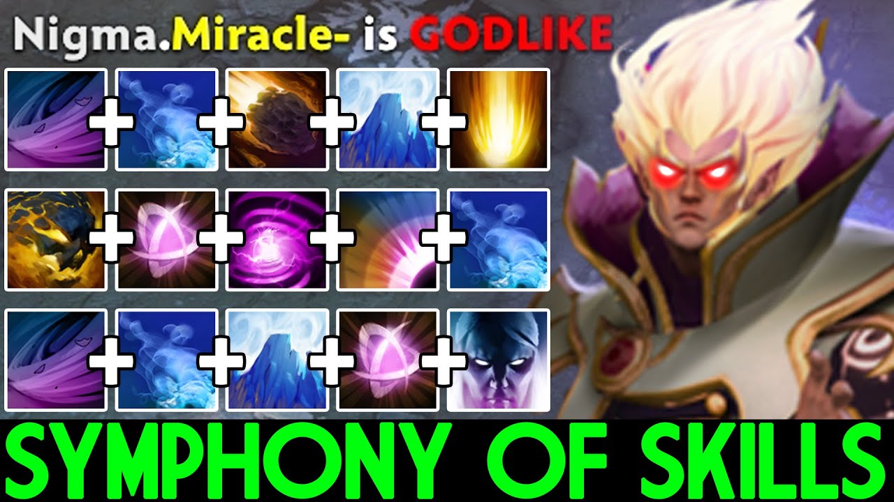 MIRACLE [Invoker] Symphony of Skills Beast Mode Dota 2 - YouTube