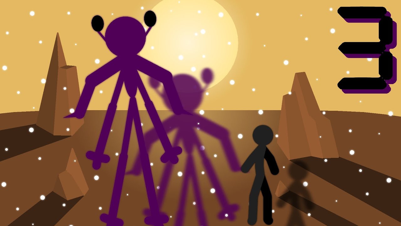stickman life on mars 3 - YouTube