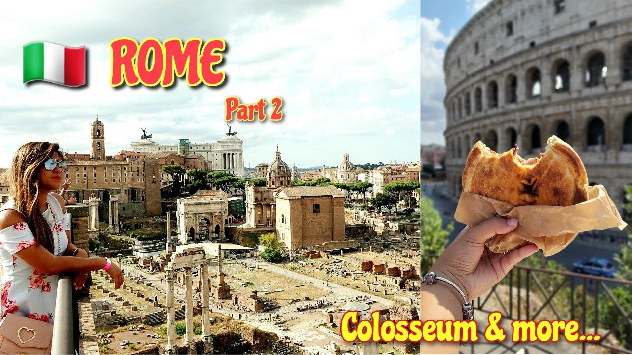 ROME | ITALY | PART 2 | FOOD TOUR | COLOSSEUM - YouTube