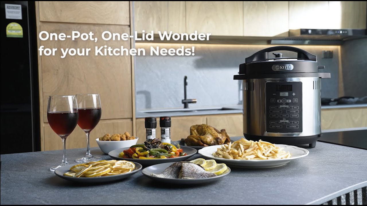 KITH 2-IN-1 Multifunctional Pressure Cooker + Air Fryer (MPA-B6L-BK ...